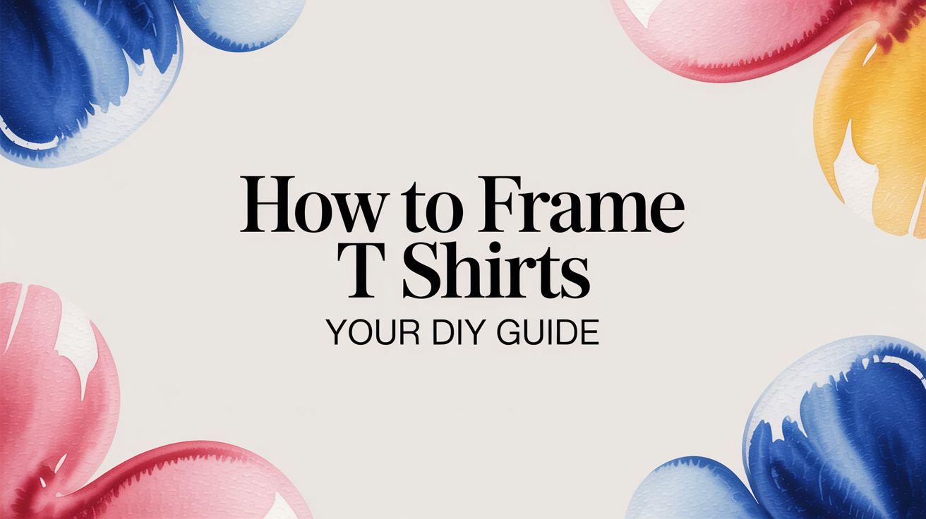 How to Frame T Shirts Your DIY Guide – Lion DTF Transfers