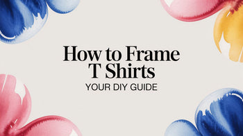 How to Frame T Shirts Your DIY Guide – Lion DTF Transfers