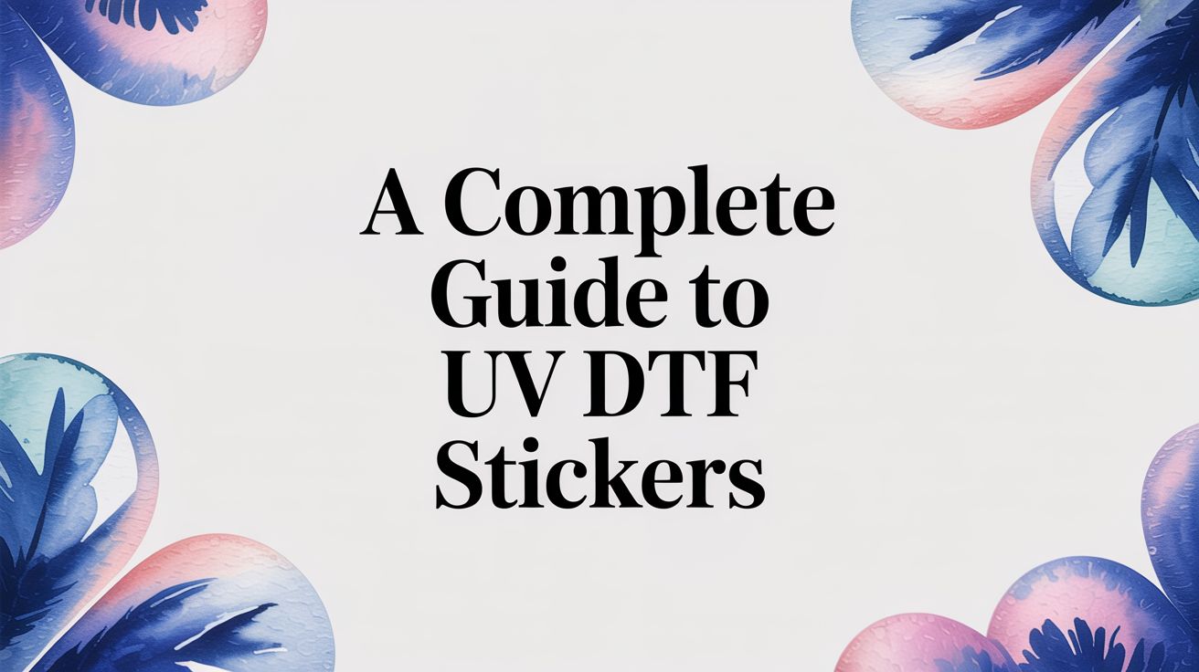 A Complete Guide to UV DTF Stickers – Lion DTF Transfers