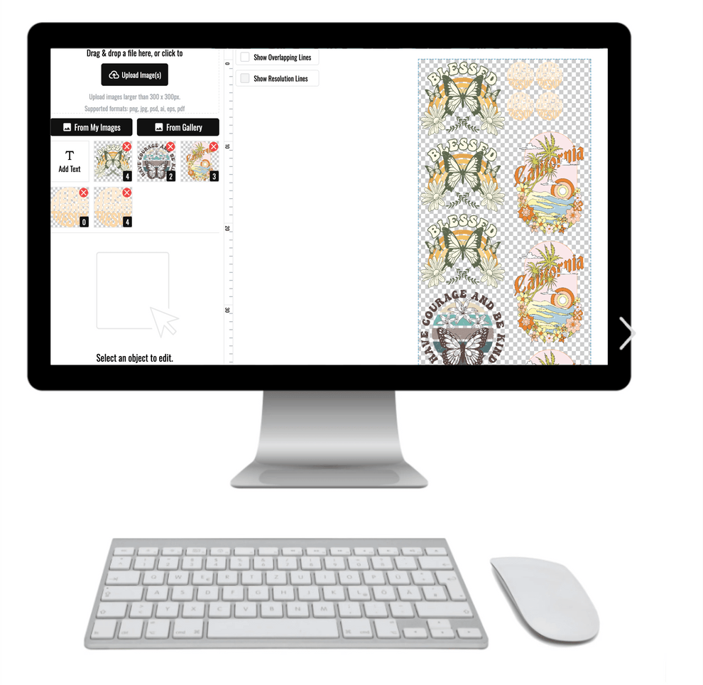 Premium Hot Peel DTF Gang Sheet Builder – Lion DTF Transfers