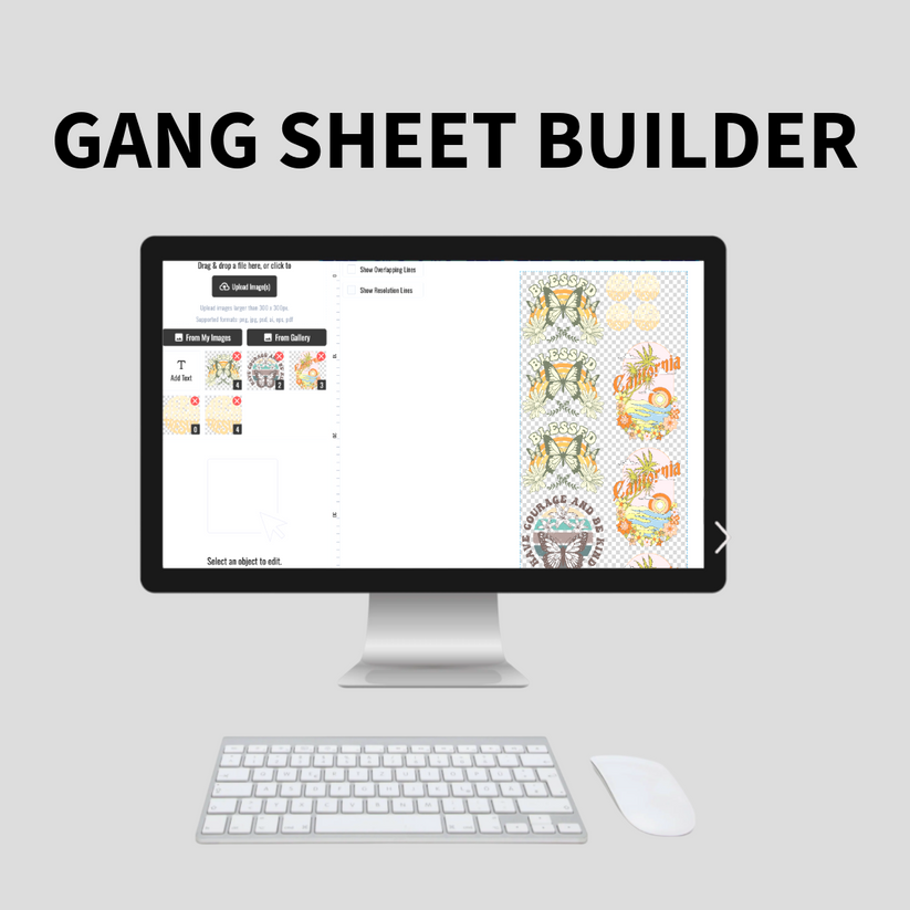 Premium Hot Peel DTF Gang Sheet Builder, Custom Direct to Film Printing ...